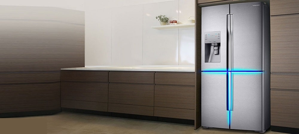 یخچال ساید بای ساید سامسونگ رومانو 30 فوت مدل RF56 در بانه | بانه سلام